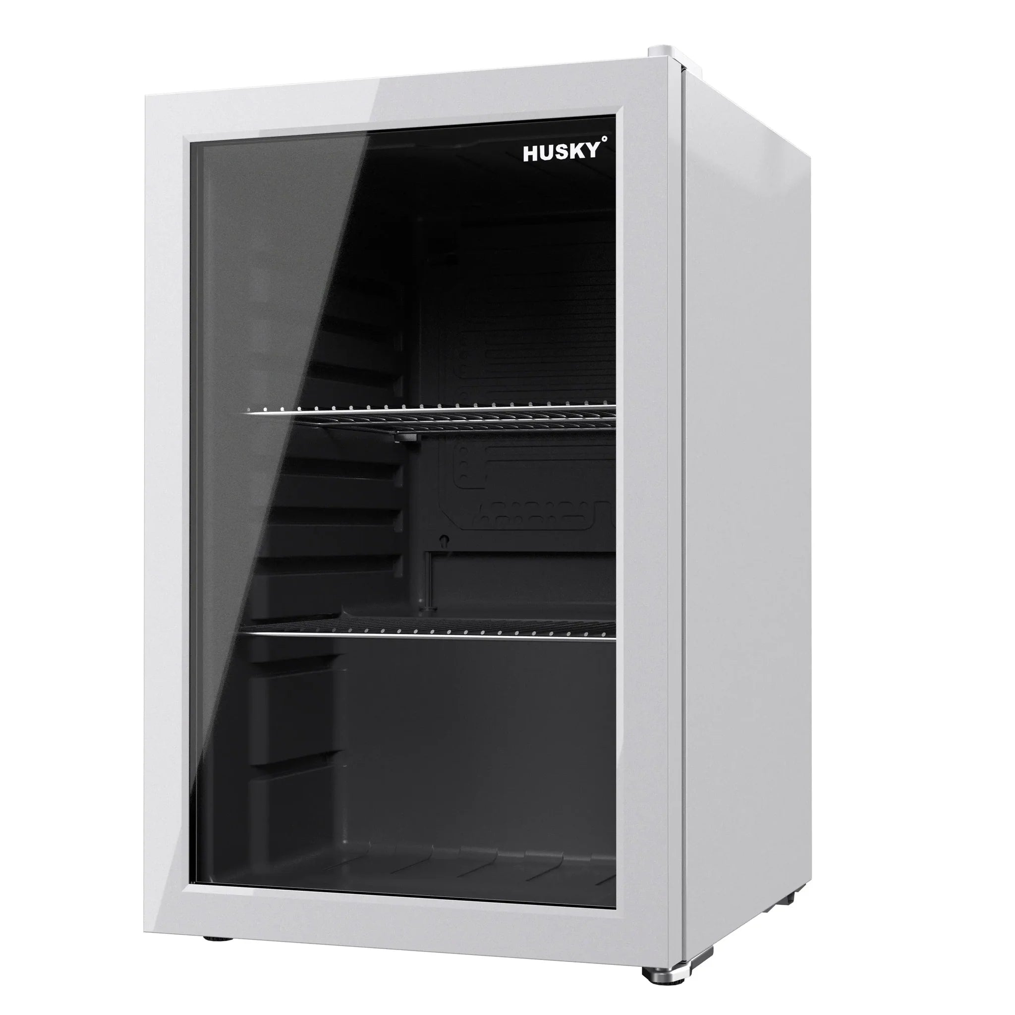 Husky 69L Beverage Refrigerator 2.4 C.ft. Freestanding Mini Fridge Wit ...